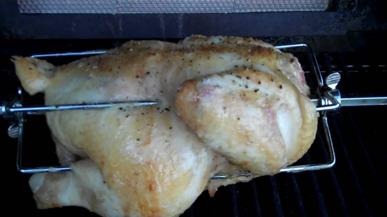 Spinning chicken dinner - YouTube