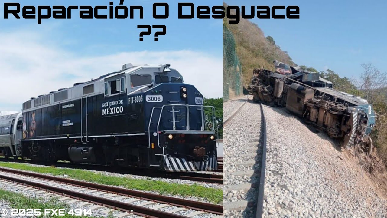 FIT 3006 EMD F59PH ¿Reparación o Desguace? - YouTube