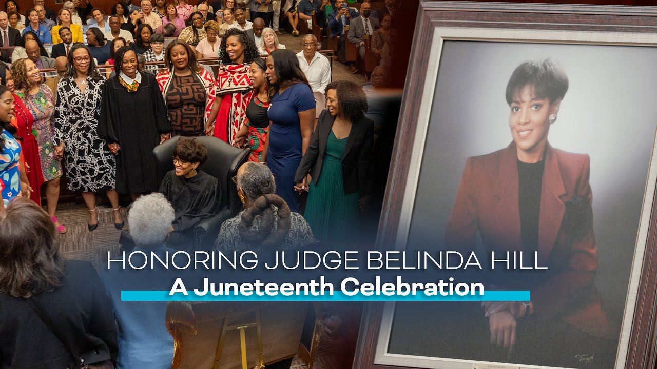 Honoring Judge Belinda Hill - A Juneteenth Celebration - YouTube