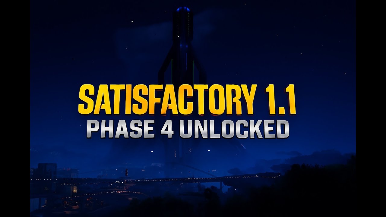 watch me complete phase 3 today #satisfactory - YouTube