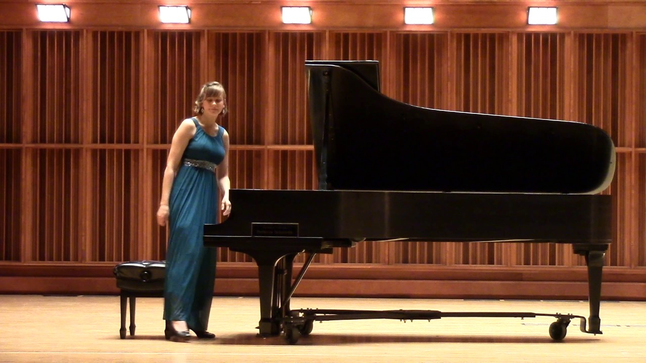 Anna Walterhouse Matteson Junior Recital - YouTube