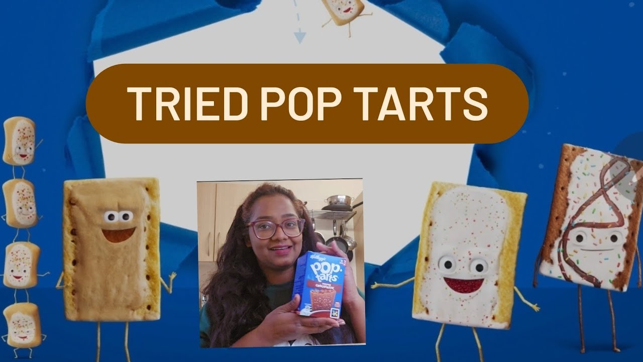 Trying POP TARTS for the first time - YouTube