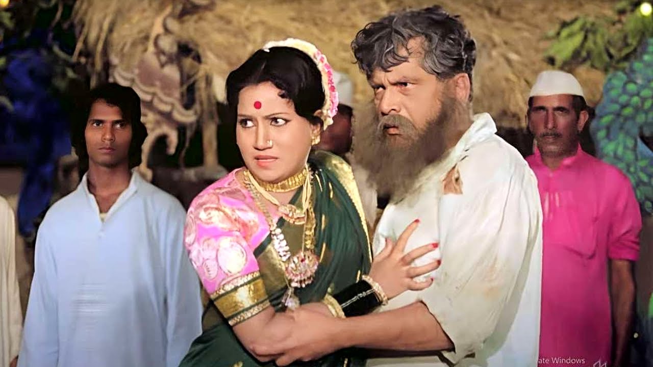 २० वर्षाआधी माझी बायको बाटवलीस त्याच पाप आहे । निळुफुले श्रीराम लागू ...