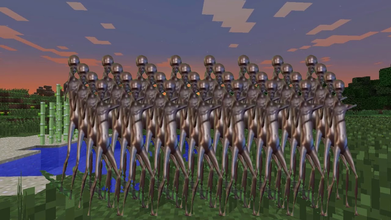 Aliens in minecraft - YouTube