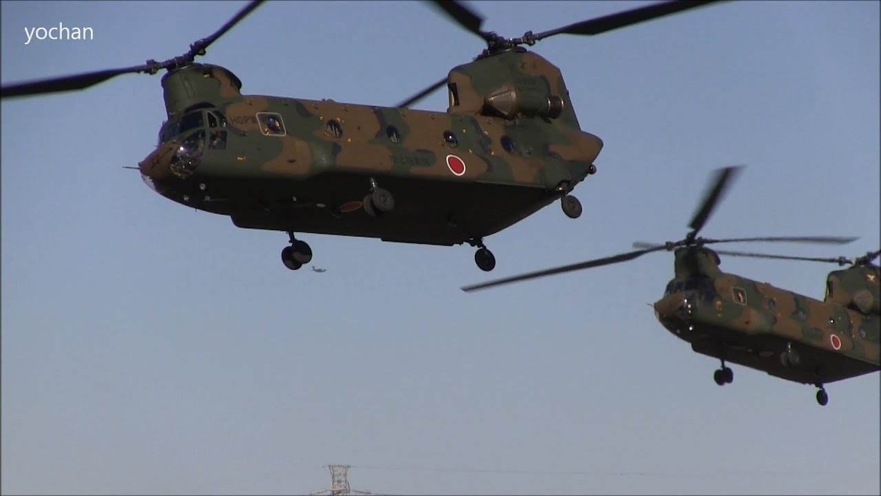 Boeing CH-47 Chinook,Transport helicopter.parachute descent&carrying ...