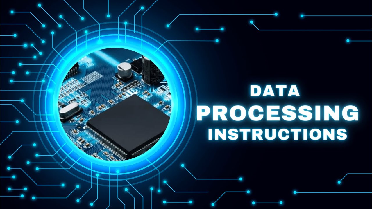 Data Processing Instructions | Spandana.K - YouTube
