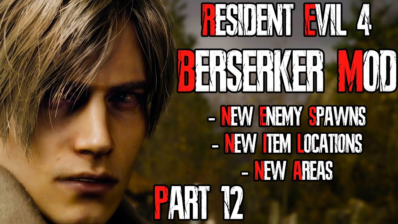 Leon Fights Roman Salazar - Resident Evil 4 BERSERKER MOD - YouTube