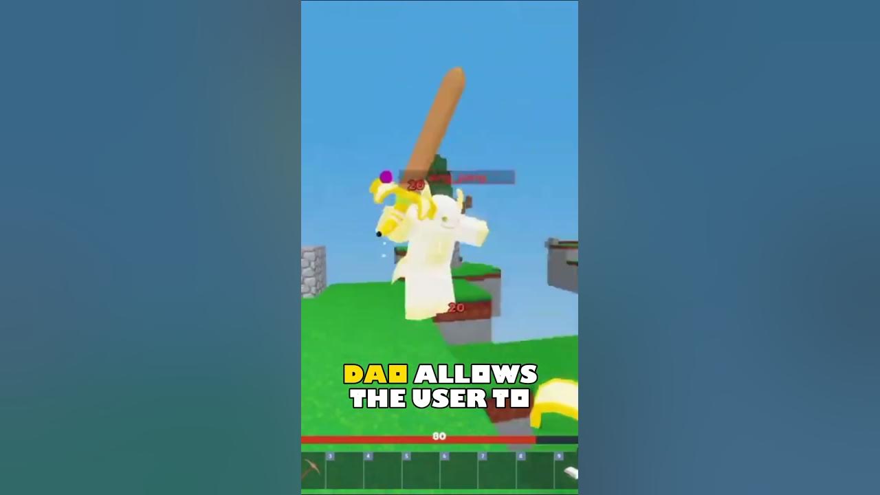 Yuzi Kit Sword In Roblox Bedwars Youtube
