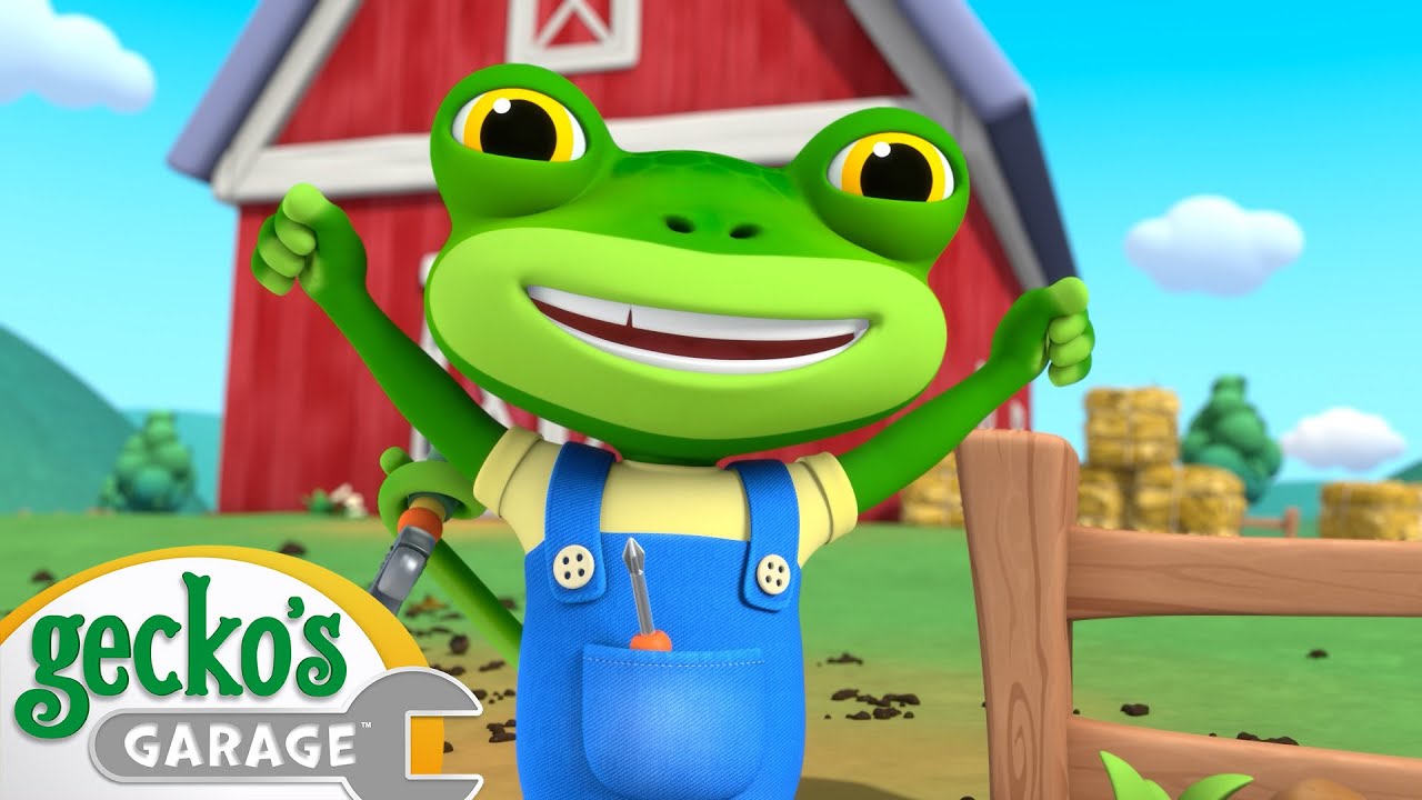 Earth Day: Farming Fix-up! | Gecko's Garage | Buster and Friends | Kids ...