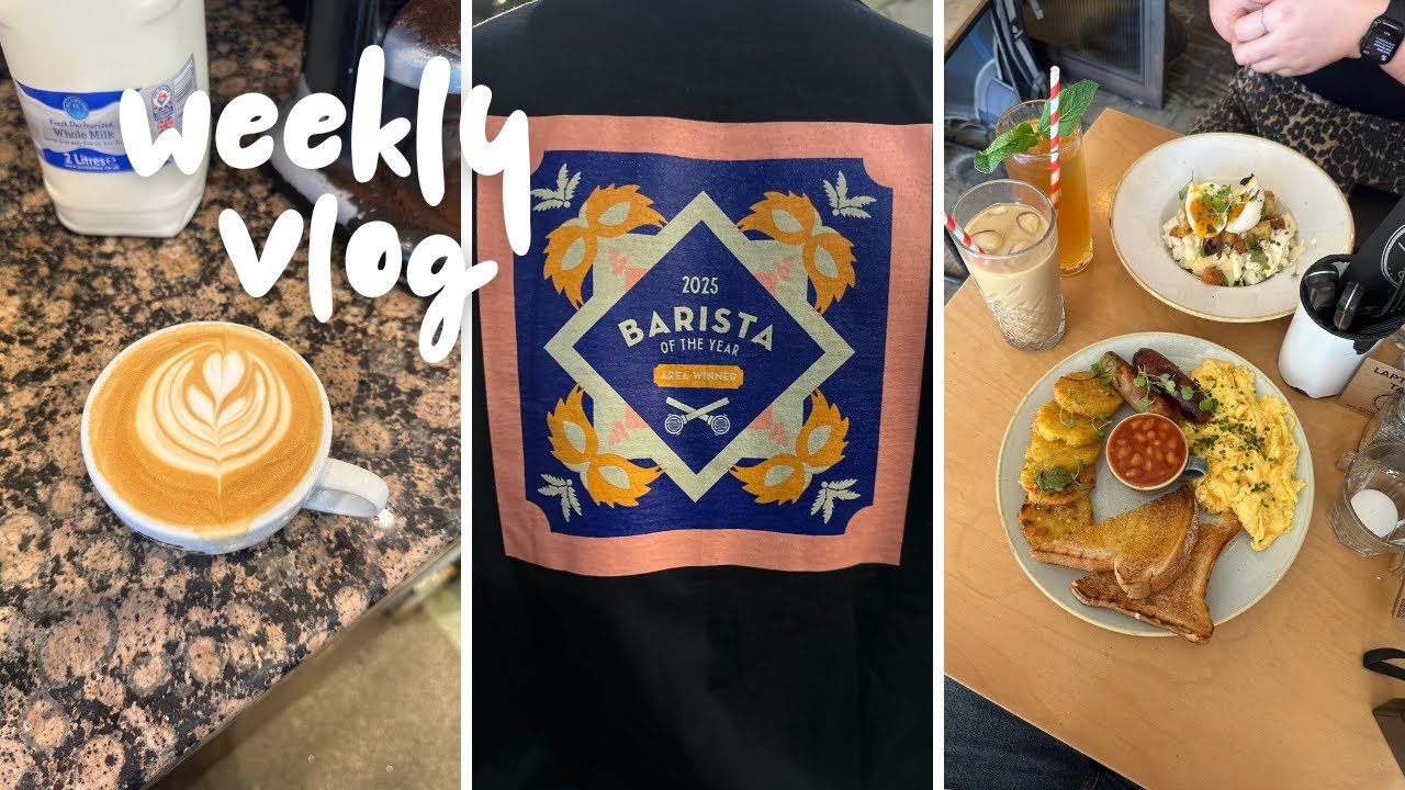 life recently... Barista Championships & Back To Manchester ☕️VLOG ...