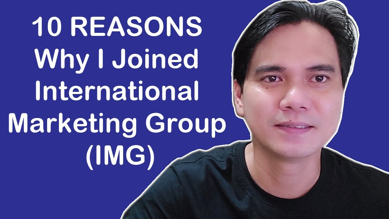 10 Reasons Why I join IMG - YouTube