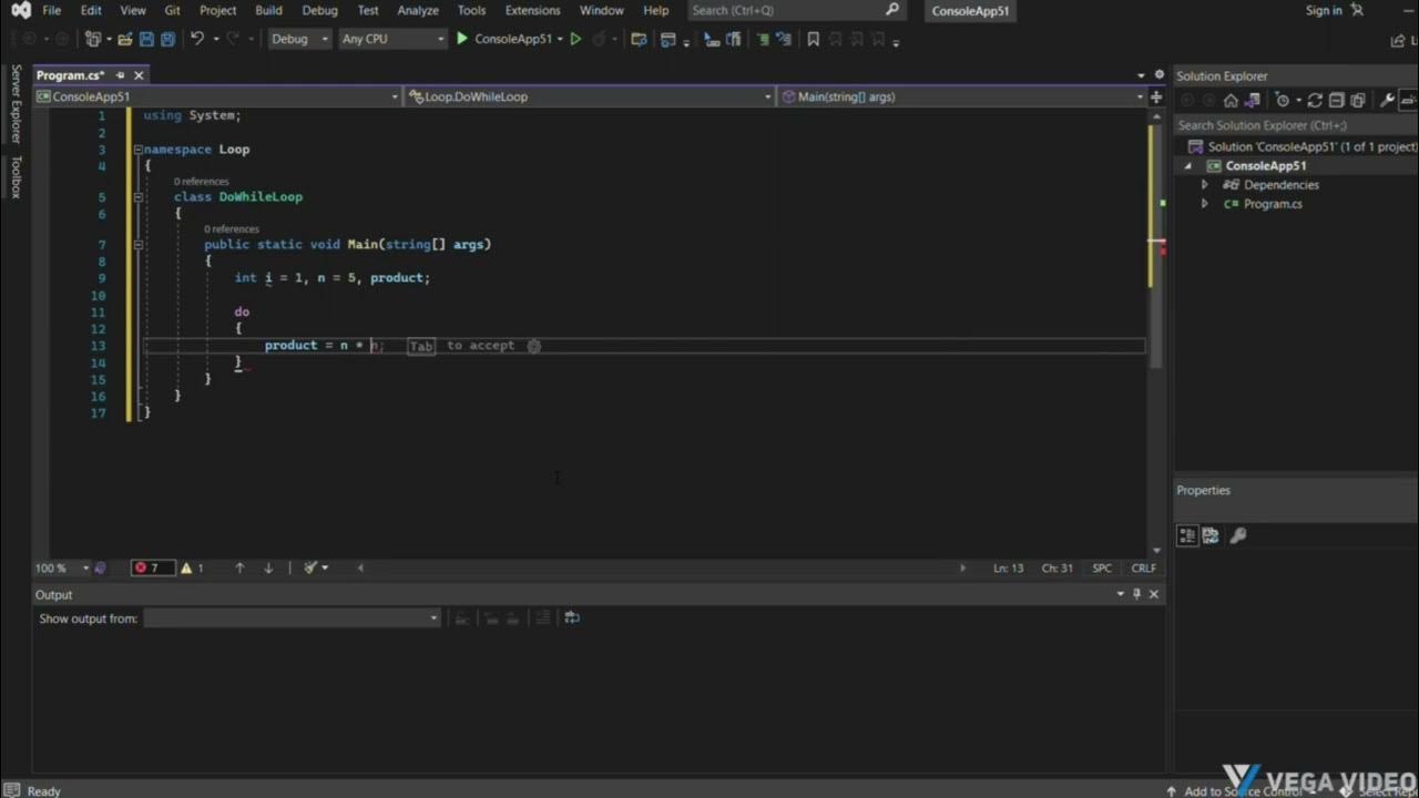 C Programming Language Project 43 Dowhile Loop Created By Trishanth Kumar Youtube