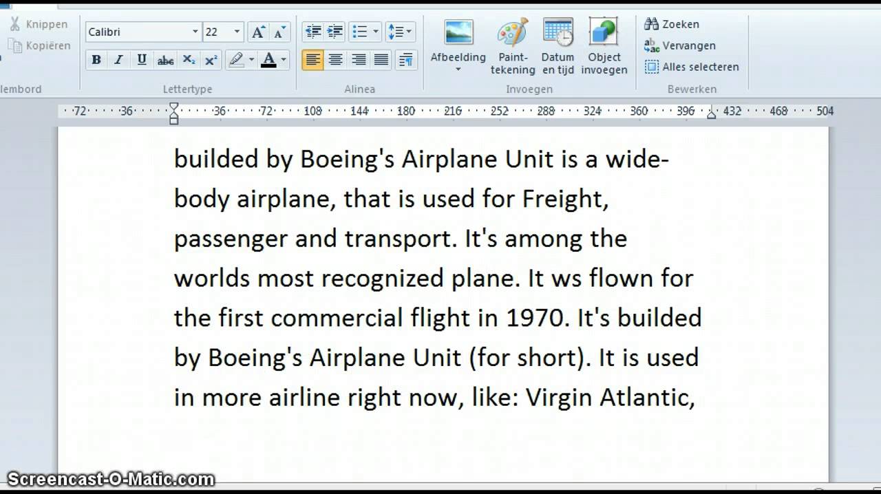 The Boeing 747 History - Wordpad - YouTube