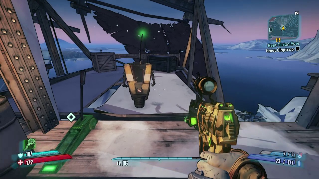 Borderlands 2_Claptrap is broken LMAO - YouTube