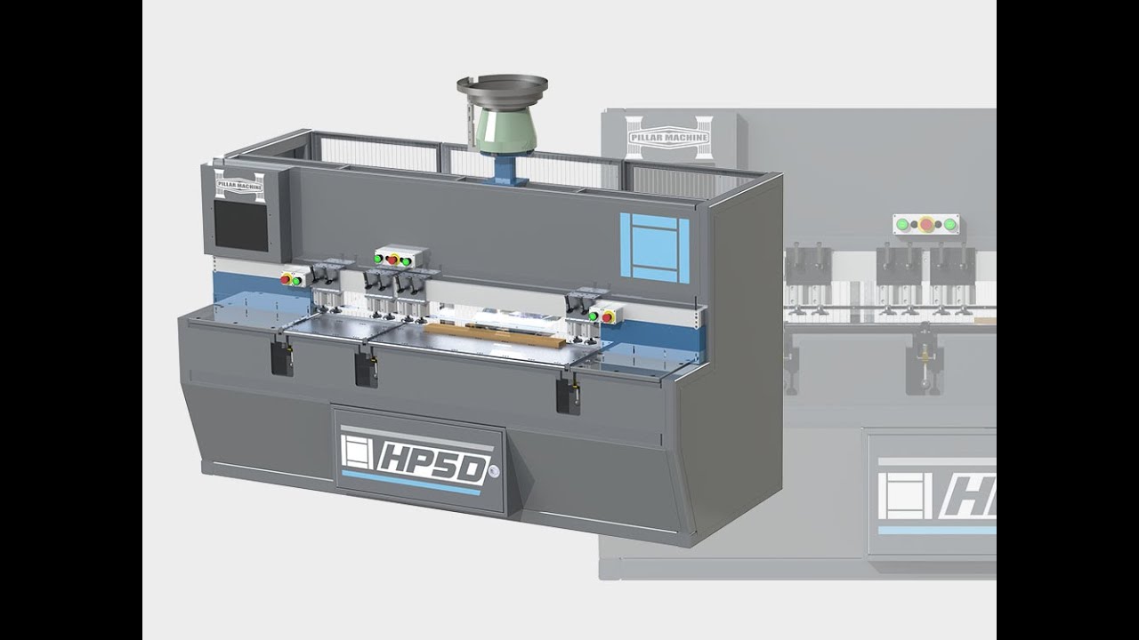 Pillar Machine HP5D - YouTube