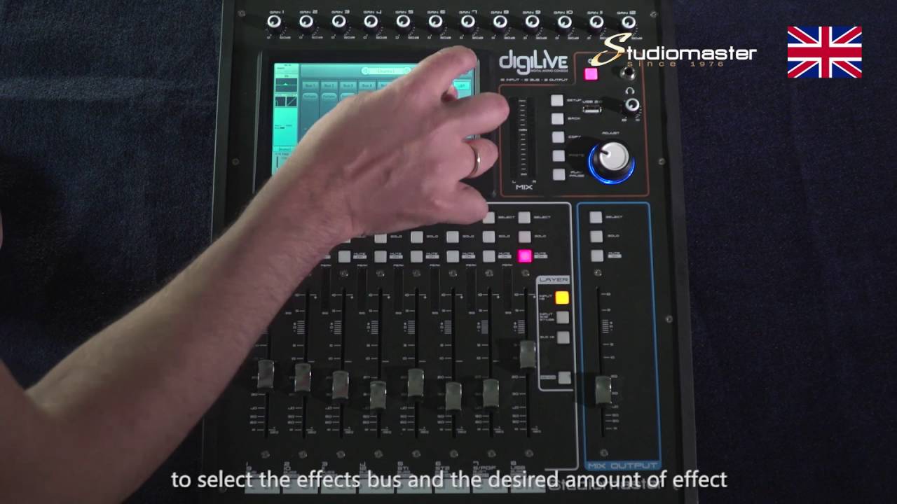 Introducing the all new Studiomaster Digilive16 - YouTube
