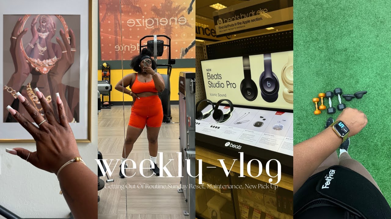 Vlog | Get Out Of Your Routine, Sunday Reset, I Finally Did It, Gym ...