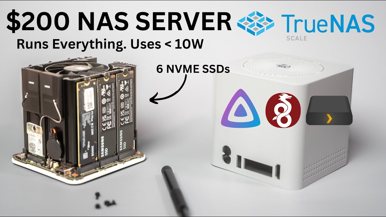 This Tiny 10W Server Has 6 SSD Slots – Perfect for a Home NAS! Beelink ...