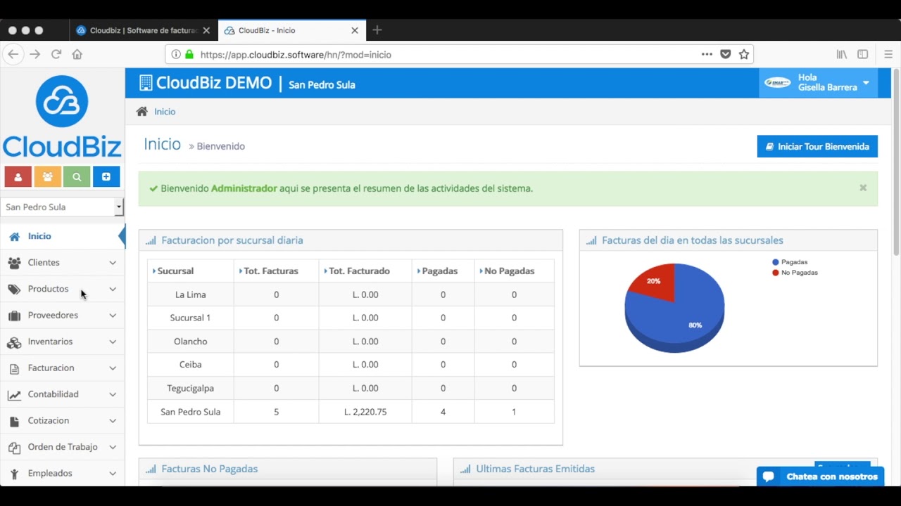 Primeros pasos con CloudBiz - YouTube