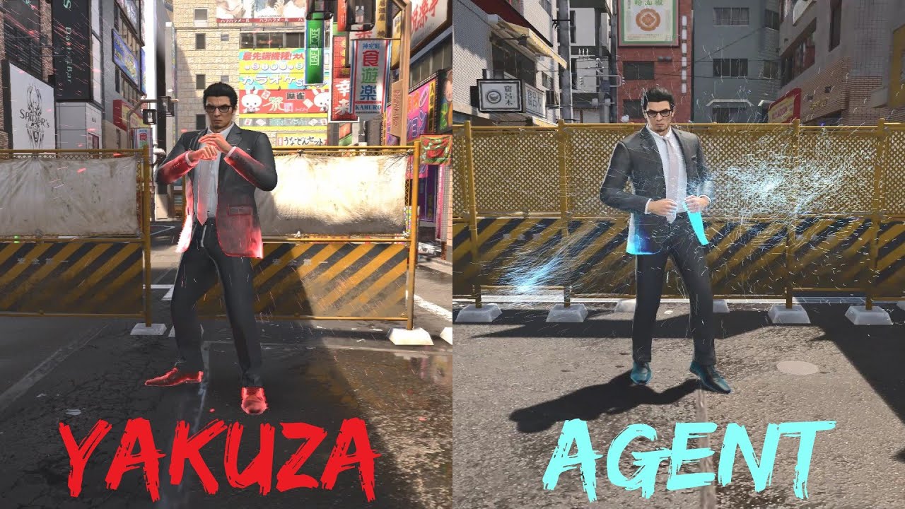 Yakuza Kiwami 2 Mod Showcase: Yakuza Style & Agent Style - YouTube