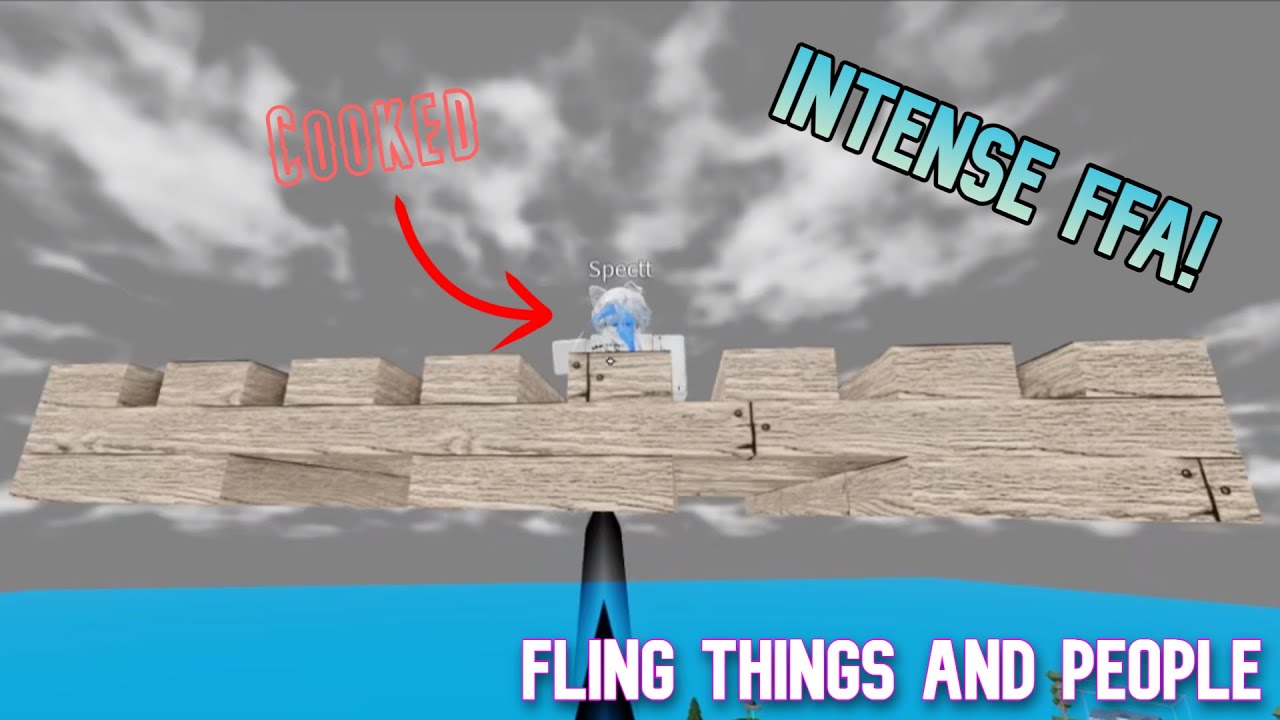 INTENSE Free For All FIGHT In Fling Things and people! - YouTube