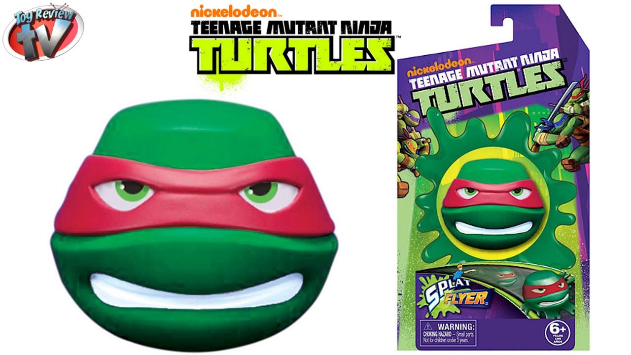 Nickelodeon Teenage Mutant Ninja Turtles Splat Flyer Toy Review, Tech 4 ...
