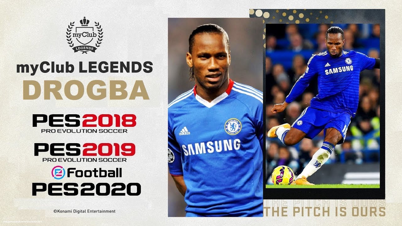 DIDIER DROGBA LEYENDA! Para PES 18, 19 Y 20 para PC DROGBA LEGEND ...