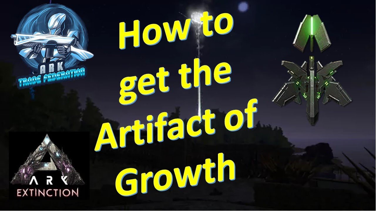 ARK Official PVE: Locating and gathering the Artifact of Growth on ...