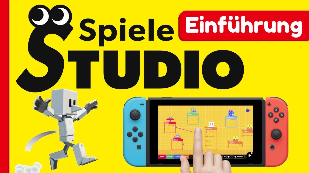 Nintendo Spiele Studio | Spielend Programmieren lernen - YouTube