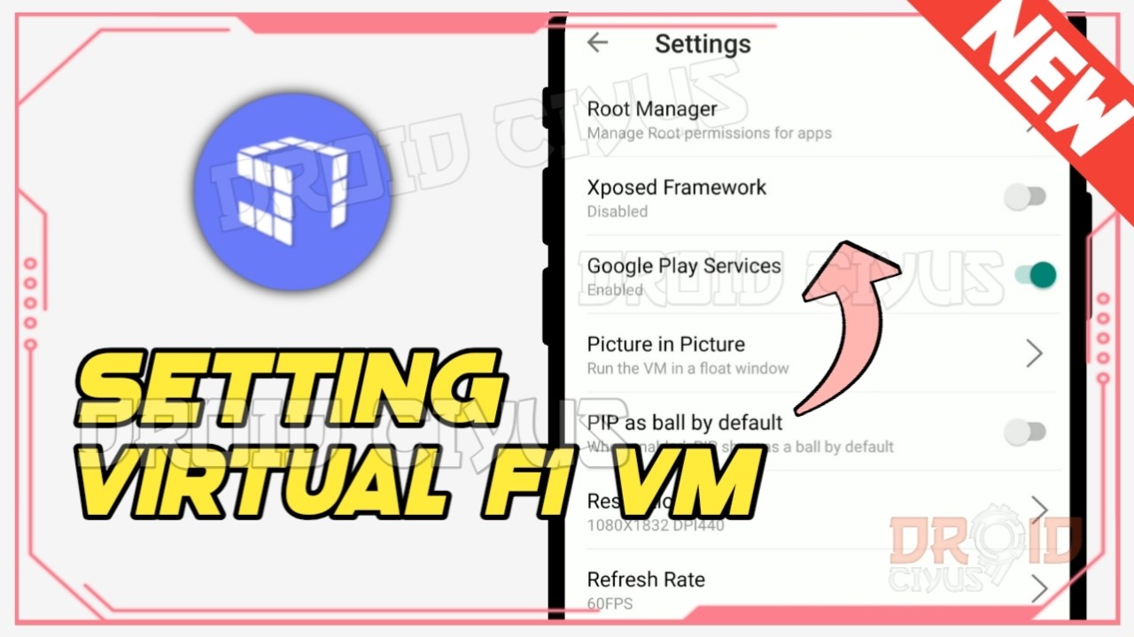 (NEW) CARA SETTING F1 VM NO LAG DI ANDROID 12 11 10 9 8 7 6 | TUTORIAL PENGATURAN F1VM TERBARU ...