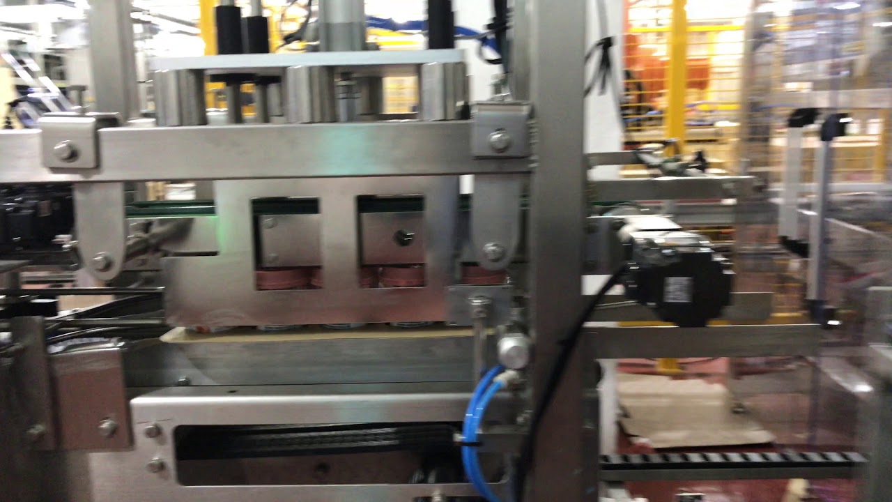 CUP CASE PACKER (SAMSUNG MECHATECH) - YouTube