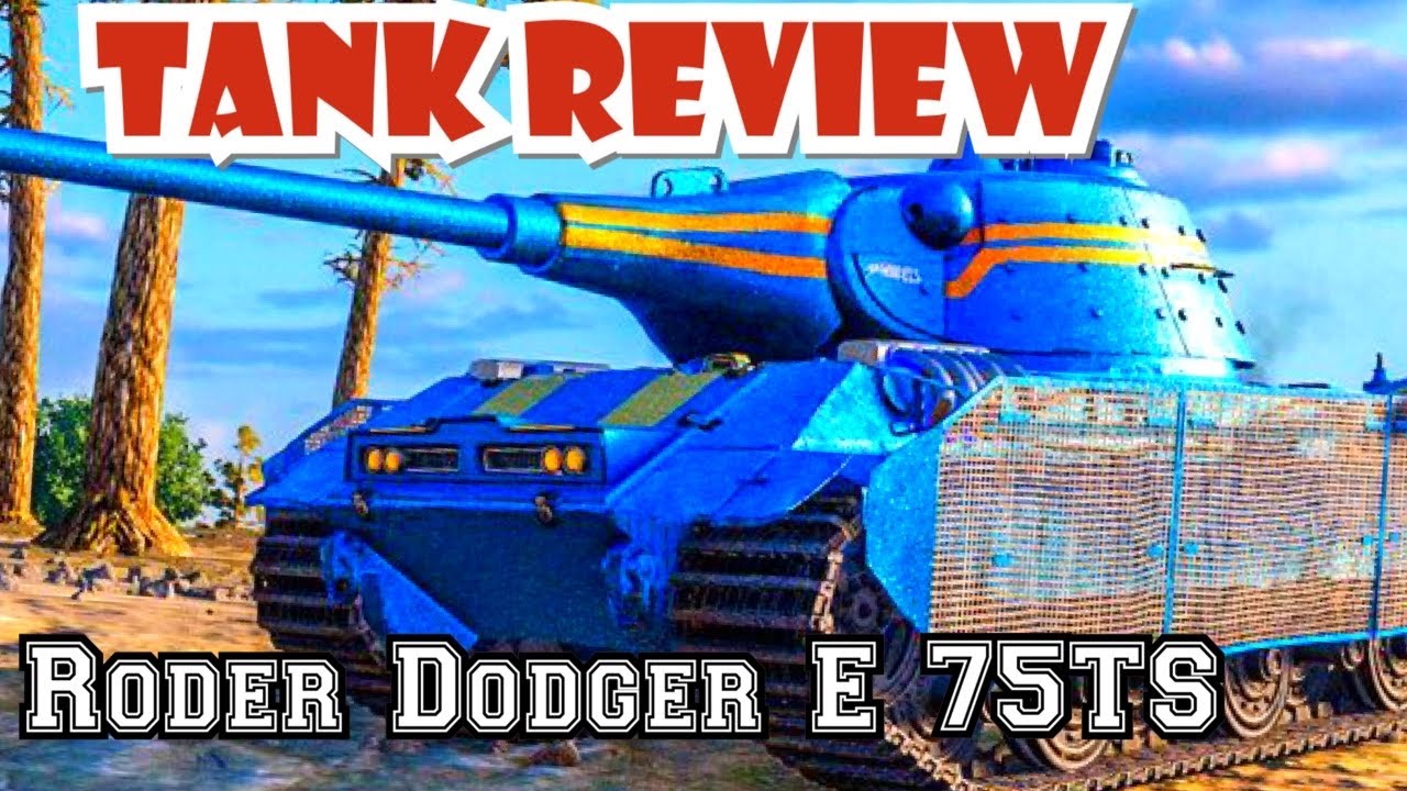 Rodger Dodger E 75TS Premium || World of Tanks Console Hot Wheels - YouTube