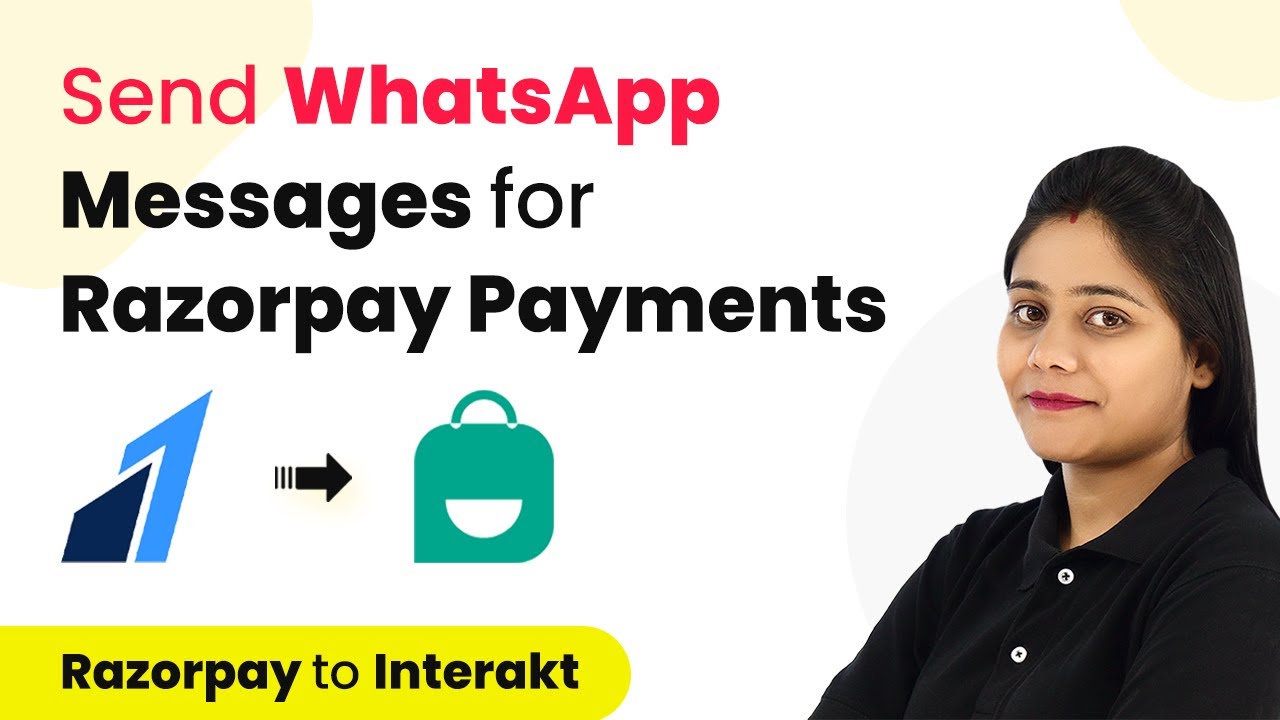 How to Send Whatsapp Messages for Razorpay Payments - Razorpay WhatsApp Integration - YouTube