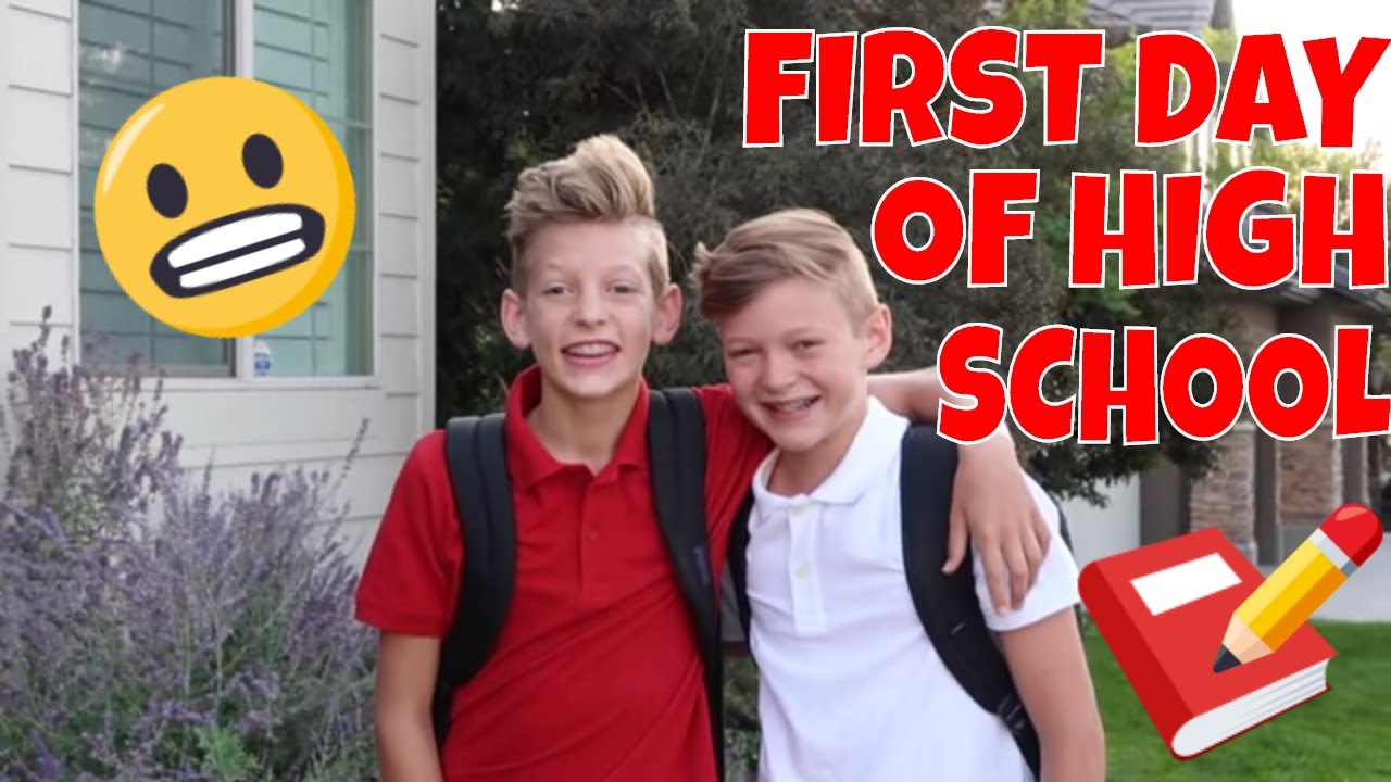 MY FIRST DAY OF HIGHSCHOOL! - YouTube