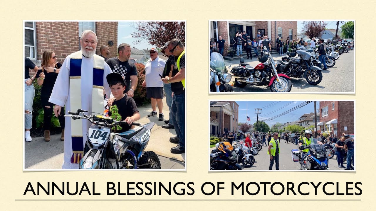 Annual Blessings Of Motorcycles - YouTube