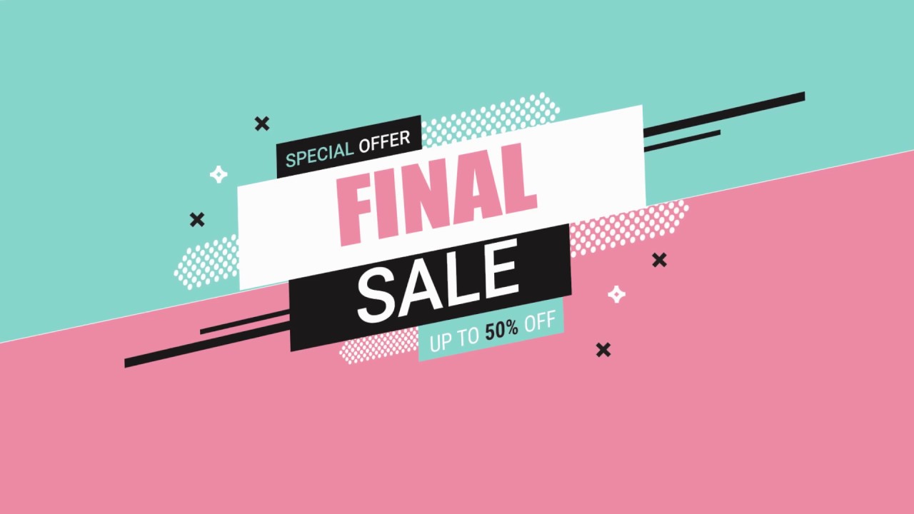 Illustrator CC Tutorial | Graphic Design | Sale Banner Design - YouTube