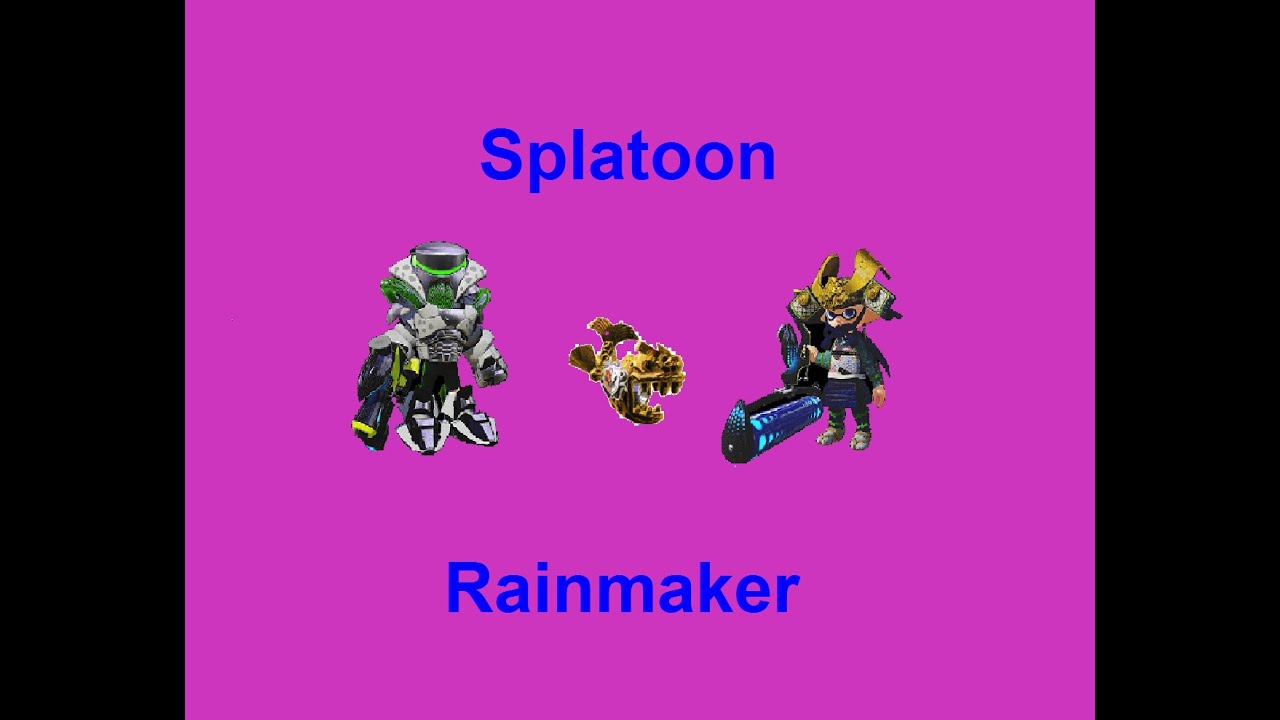 Splatoon rainmaker - YouTube
