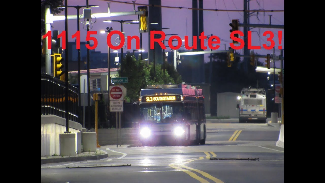 NeoplanDude | MBTA 2005 Neoplan AN460LF Dual Mode #1115 On Route SL3 ...