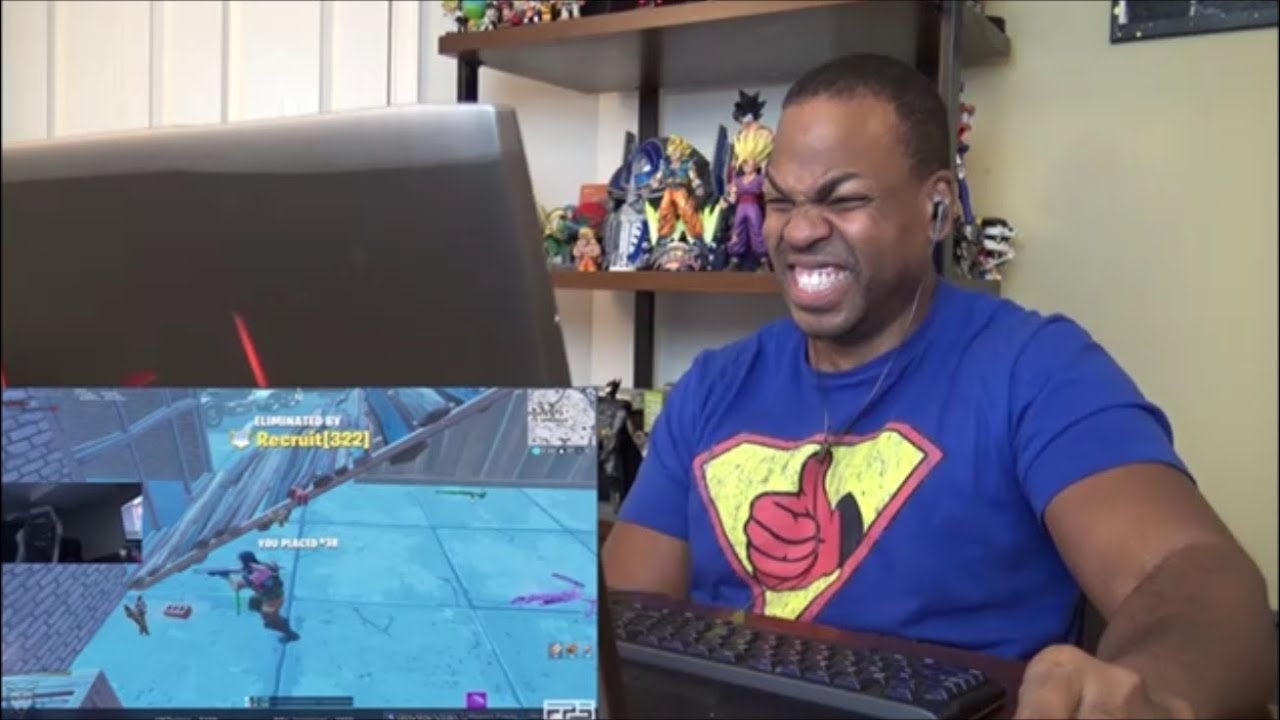 LYNDONFPS FORTNITE ULTIMATE RAGE COMPILATION - REACTION!!! - YouTube