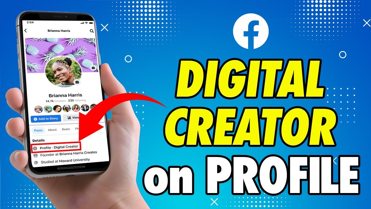 How To Put Digital Creator on Facebook Profile - YouTube