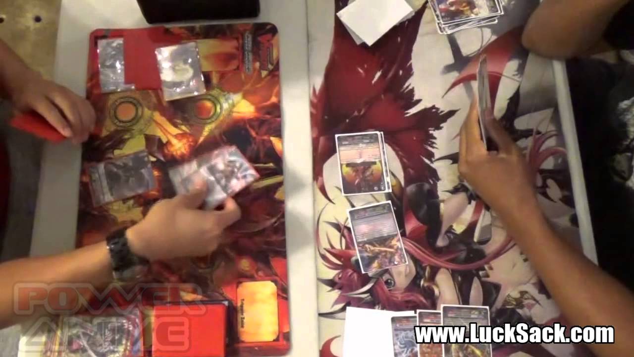 Card Fight! Vanguard Match 10 30 2014 - Grand Finals 1 - Dauntless Vs ...