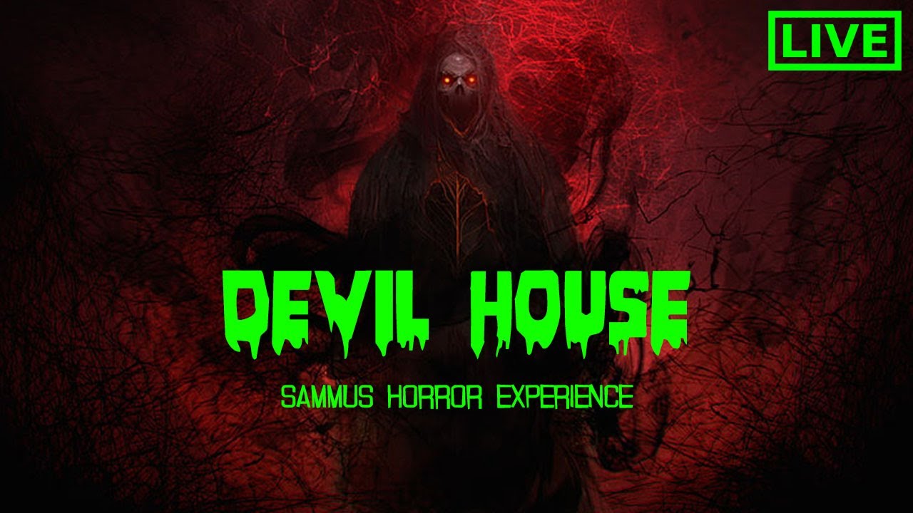 Devil House MGM Dizzie World... Sammus Horror Experience || Chennai ...