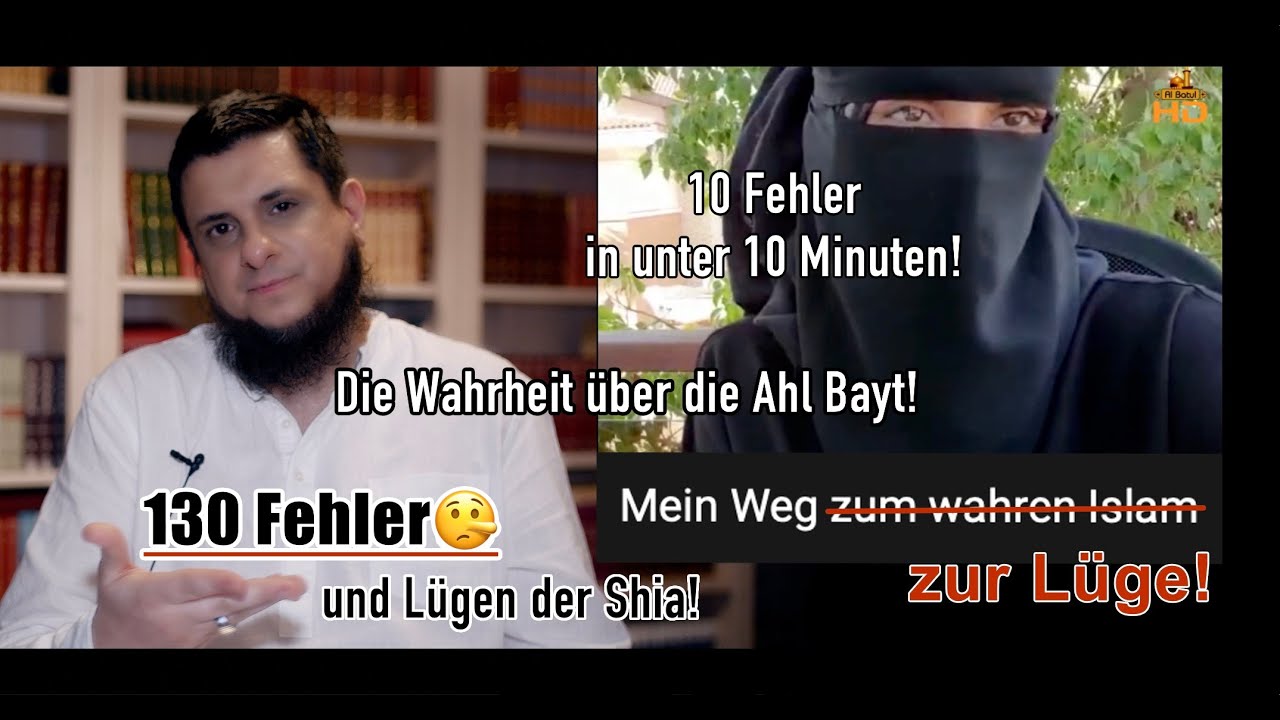 Samaneh Hashemi BintAlBatul - 130 Fehler - Ihr Weg zur Lüge! Die ...