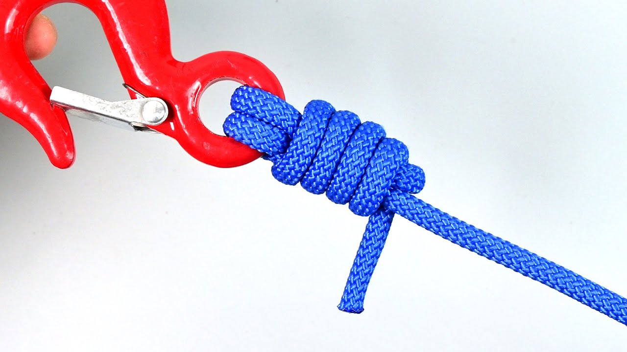 Safe and reliable knot skills - YouTube