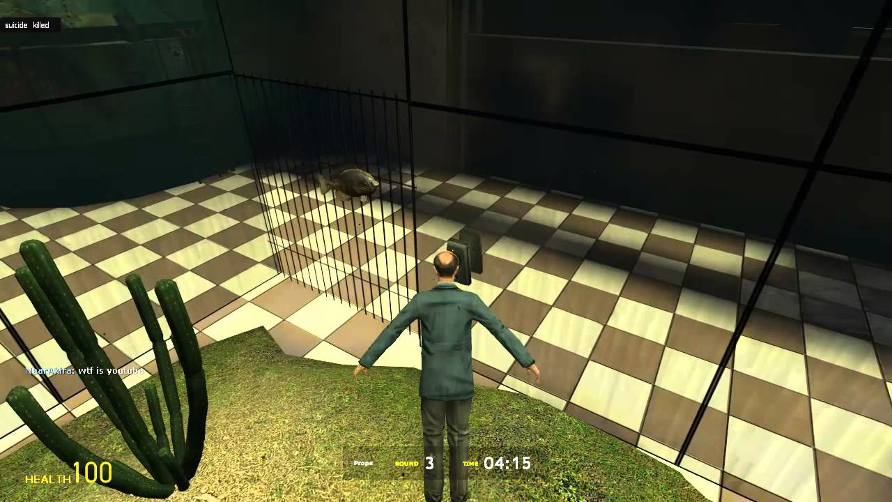 SHARK ON A TABLE - Gmod PROP HUNT - YouTube