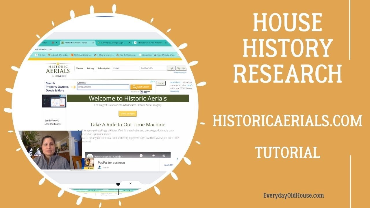 Finding Historic Aerials of Your Home with HistoricAerials.com - YouTube