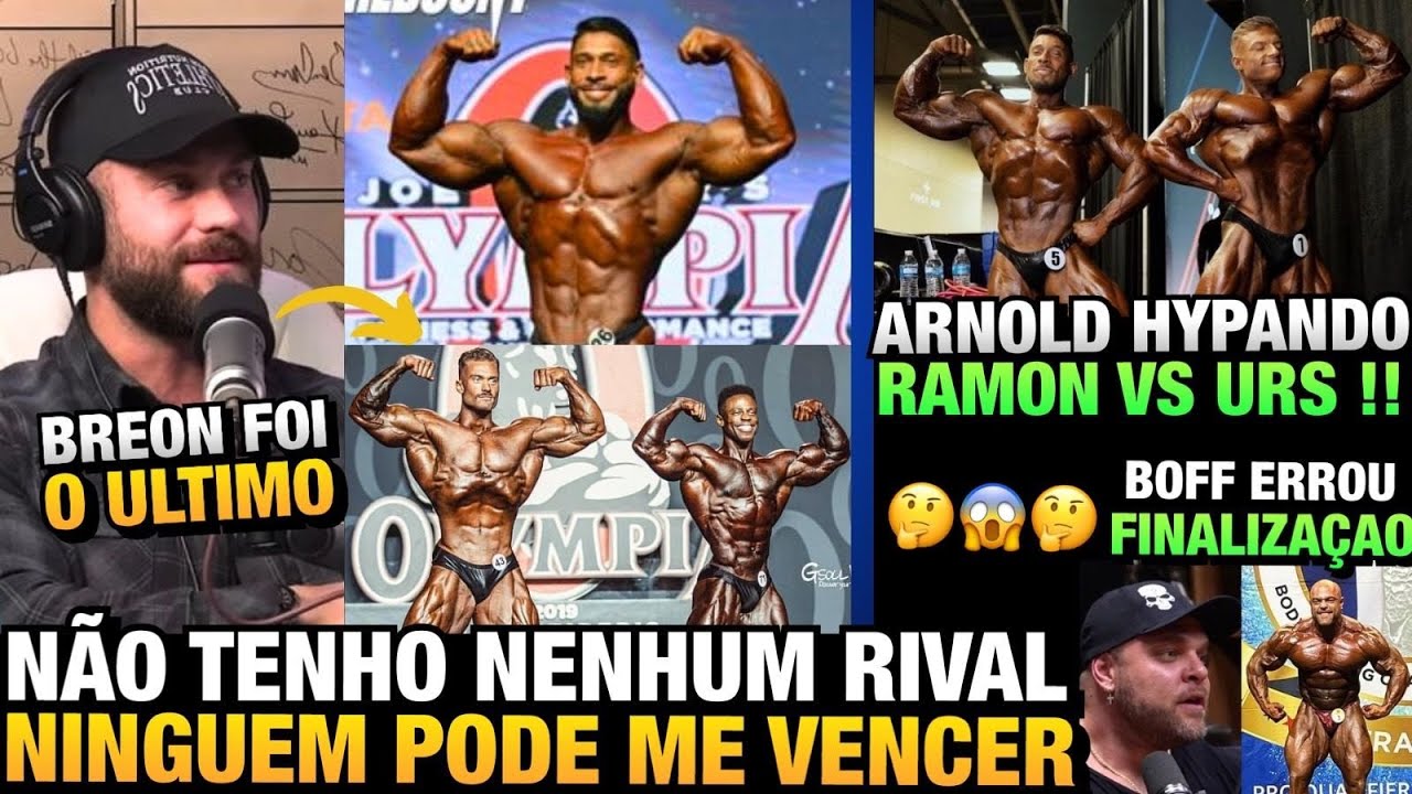 CBUM DIZ QUE RAMON NÃO É UM GRANDE RIVAL E QUE BREON FOI SUA ULTIMA ...