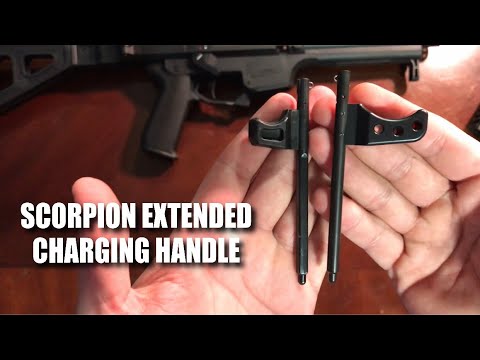 HB INDUSTRIES EXTENDED CHARGING HANDLE FOR THE CZ SCORPION EVO 3