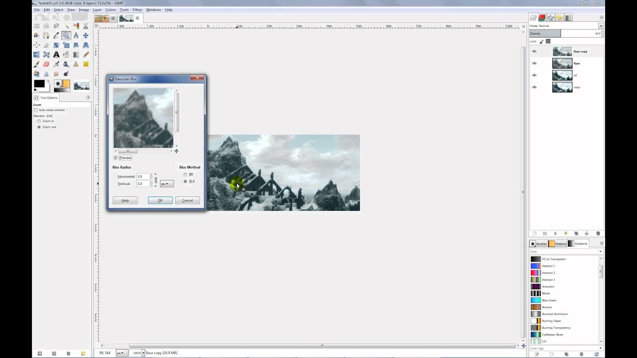 Skyrim Custom Oil Paintings - Use filters in GIMP to customize your ...