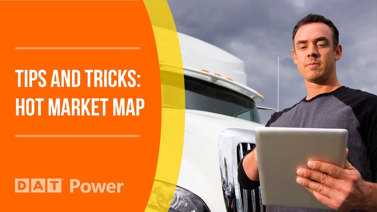 Truckload Supply and Demand with DAT Hot Market Maps - YouTube